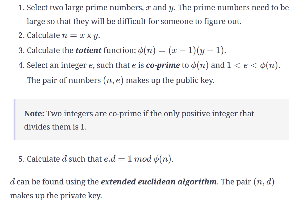 RSA Algorithm